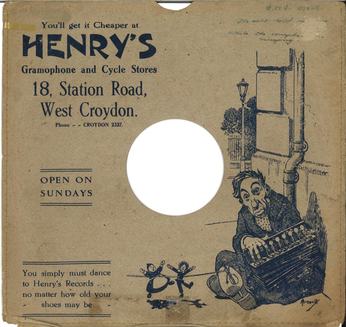 Henry's Gramophone and Cycle Stores