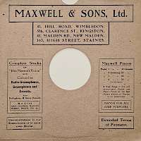 Maxwell & Sons